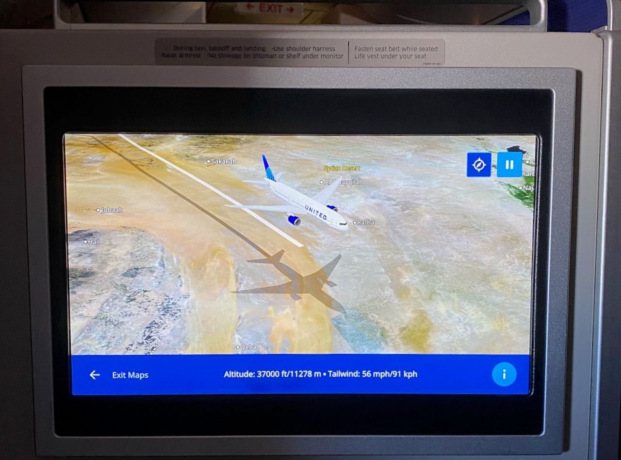New Flight Map screens? - FlyerTalk Forums
