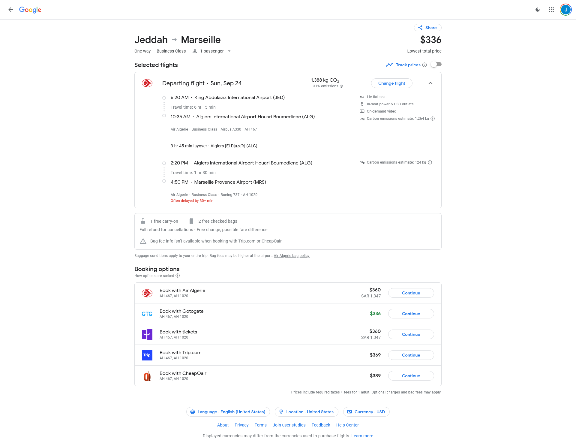 AH - BCN/FCO/MRS/VIE/LYS/GVA/FRA/CDG/BRU/LHR - JED - 330+ EUR o/w / 628 ...