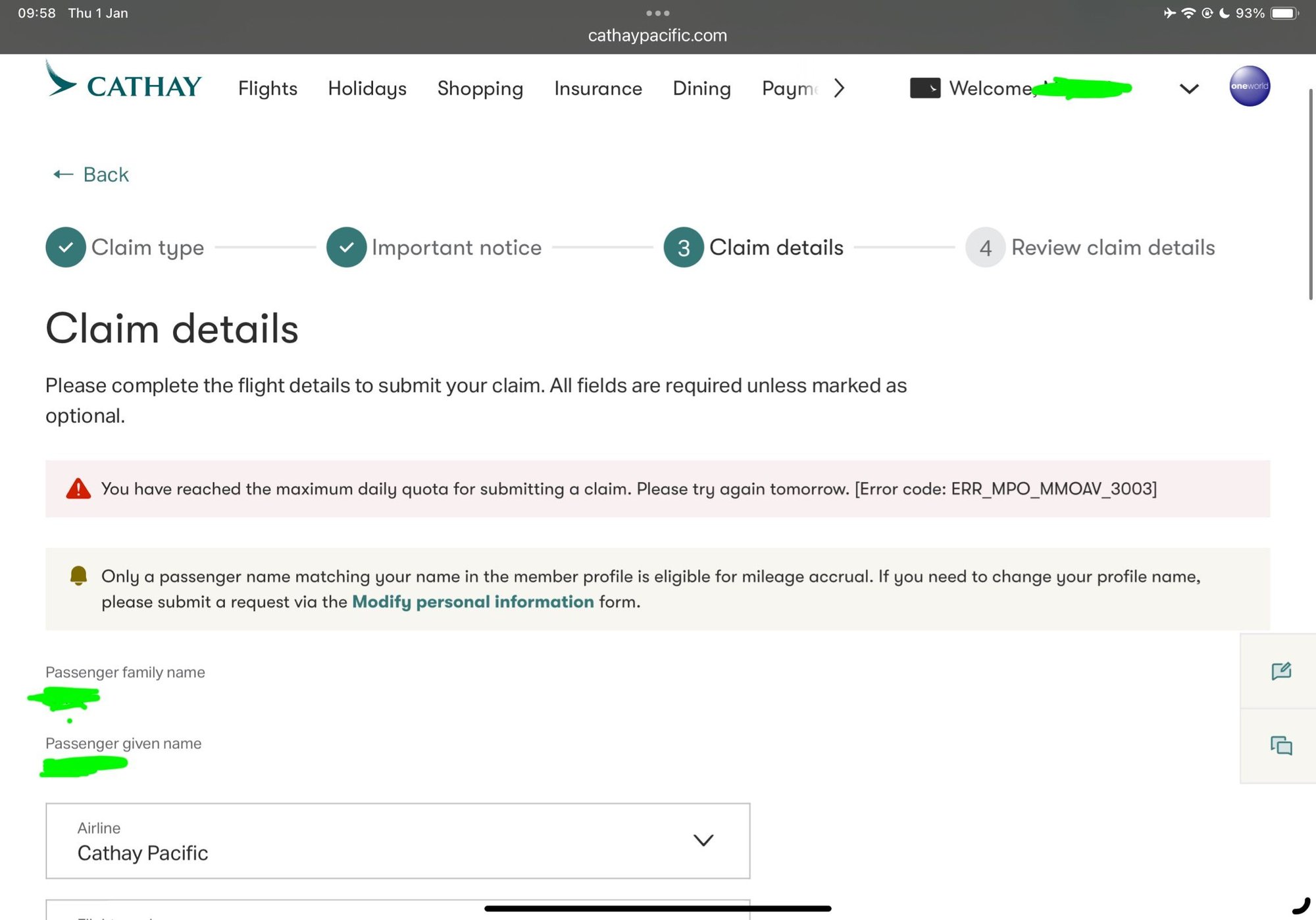 New Cathay Membership Programme - Page 23 - FlyerTalk Forums