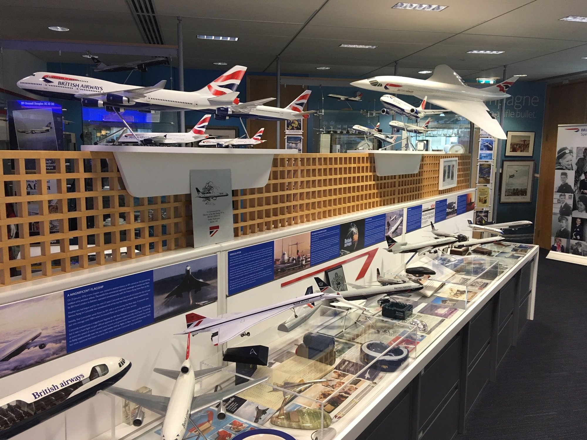 A visit to the Heritage Centre at BA Waterside HQ - FlyerTalk Forums