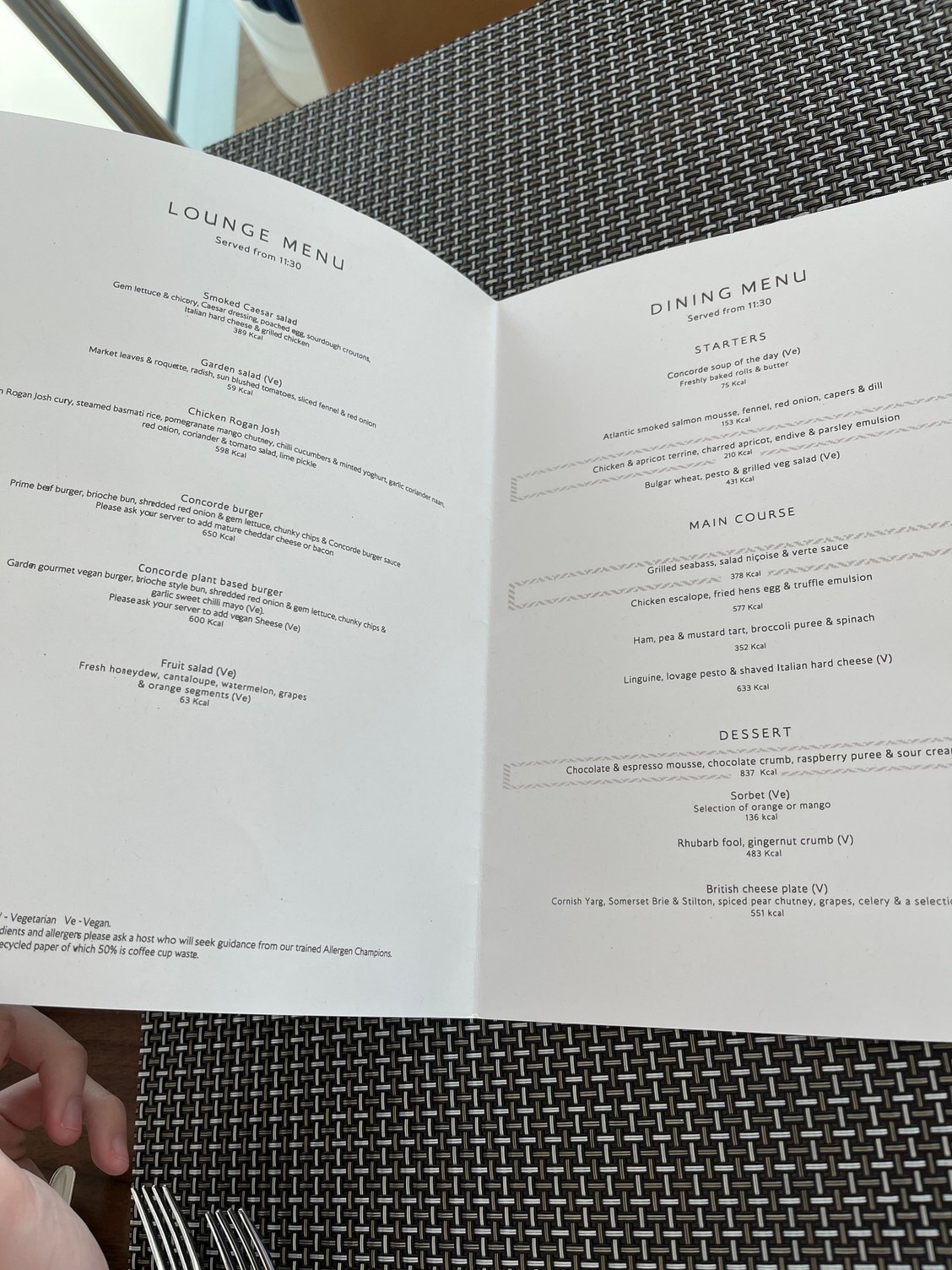 LHR Concorde Room (CCR) : menus 2023 - Page 16 - FlyerTalk Forums