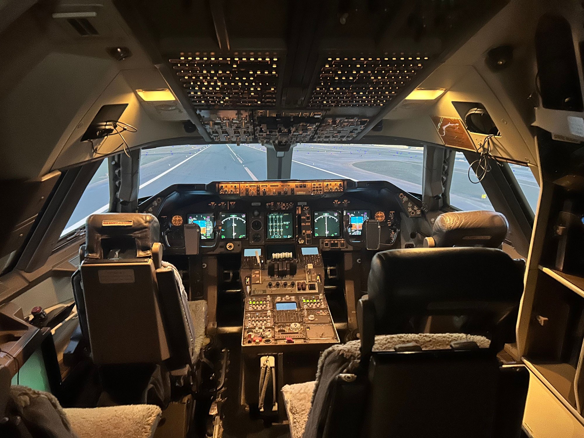 A sort of trip report - 744 Experience, Cheshire - FlyerTalk Forums