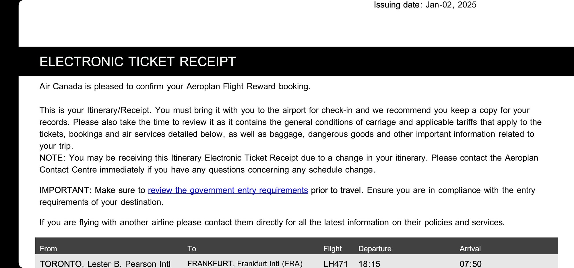 Aeroplan partner availability issues and complaints (2024 onwards) - Page 60 - FlyerTalk Forums