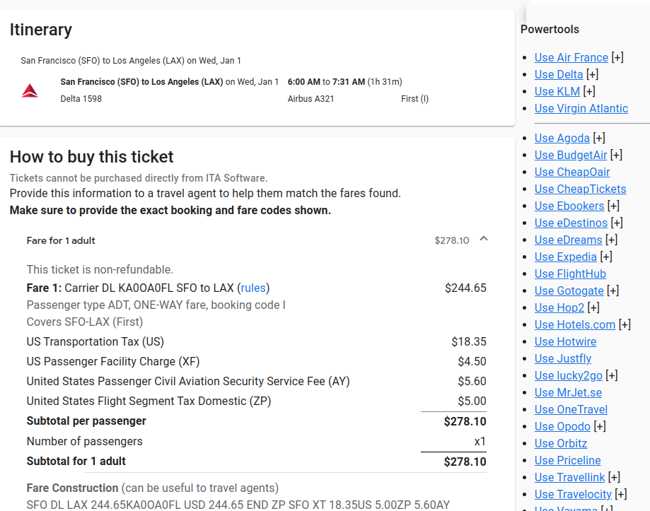 How can I book a specific fare code in First? - FlyerTalk Forums