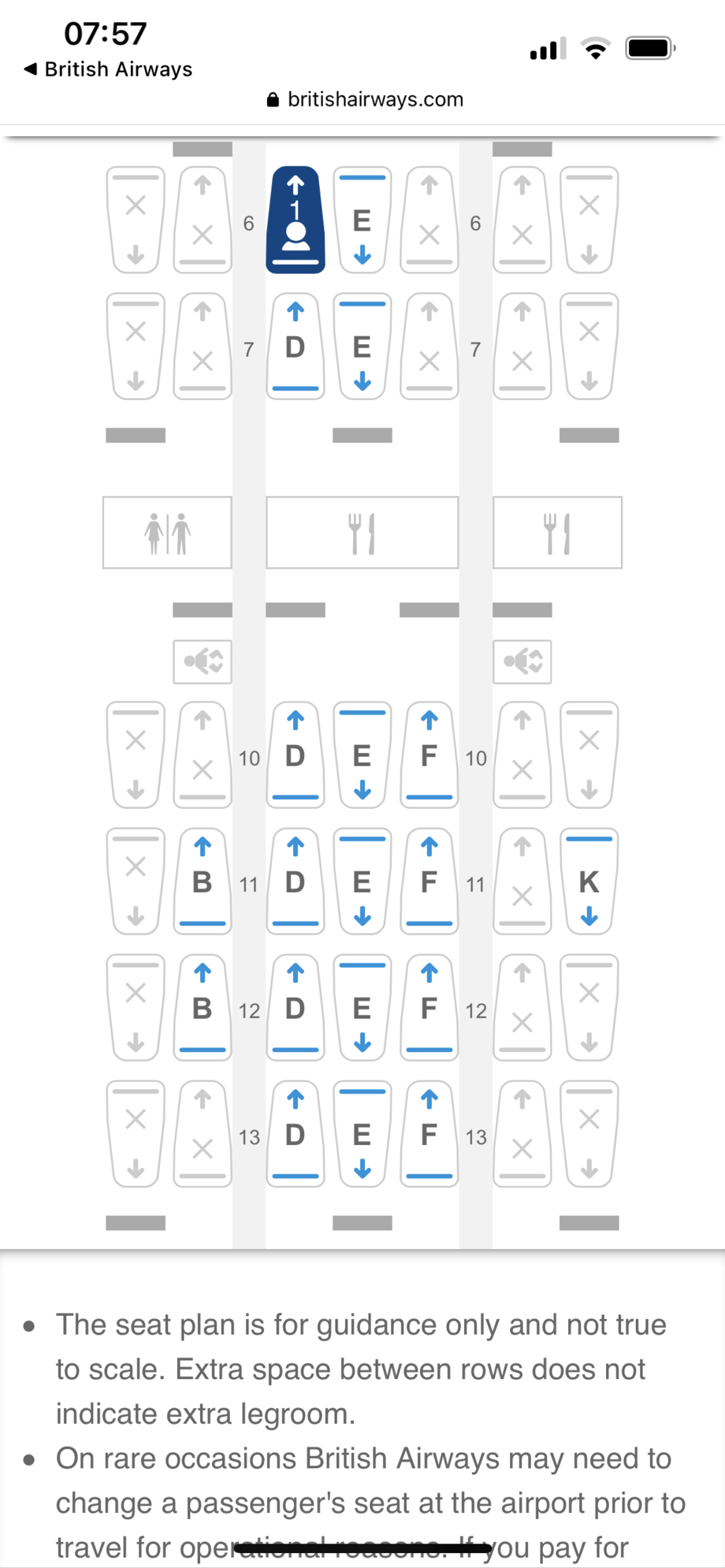 Seating guide: BA Boeing Dreamliner 787-8 B788 | 787-9 B789 | 787-10 ...