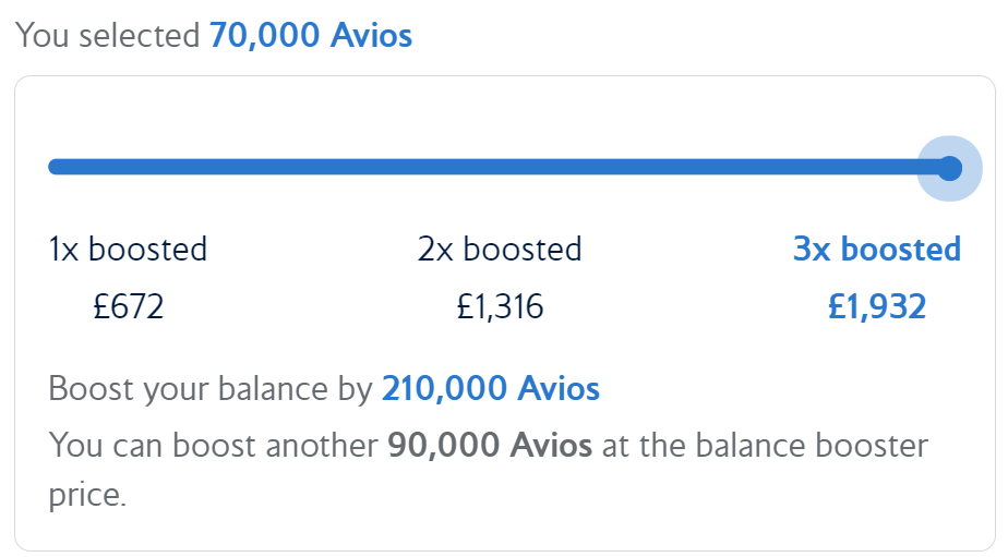 FAQ : Buying Avios with Balance Booster, introduced Jun 2023 - Page 12 ...