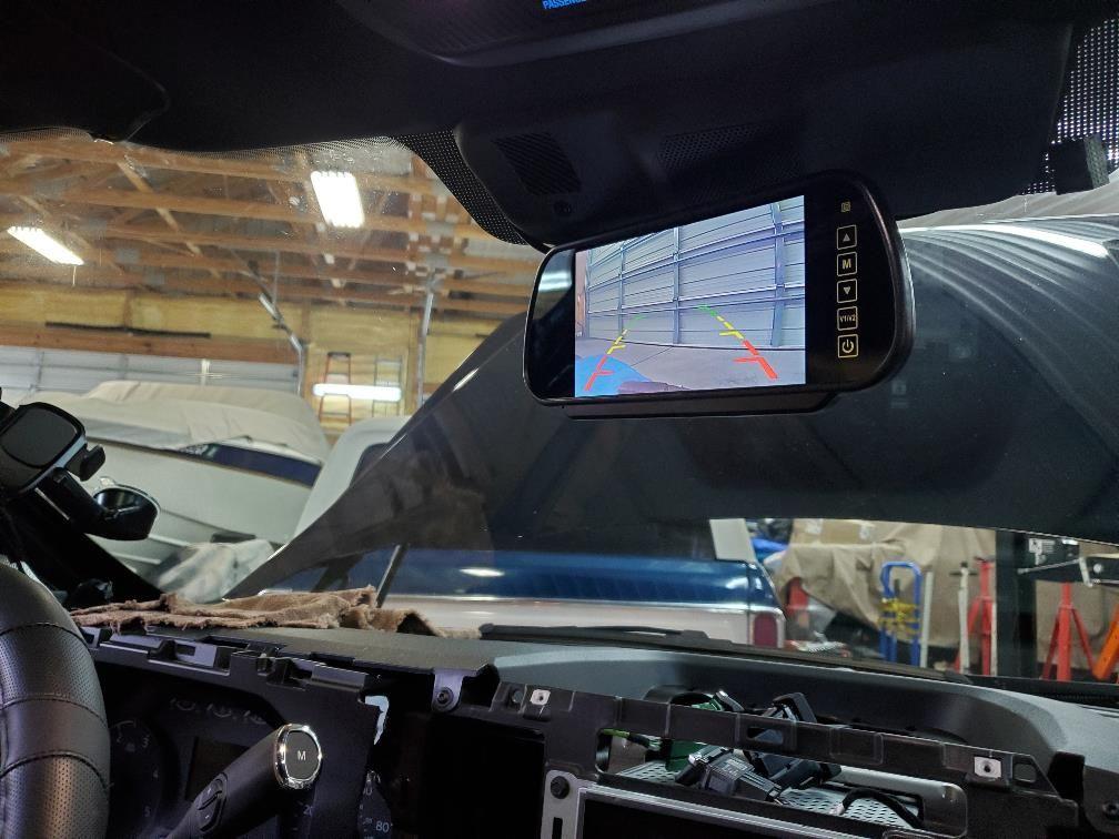 LCD Rear View Mirror/Aftermarket Trailer Cams - Ford Truck Enthusiasts ...
