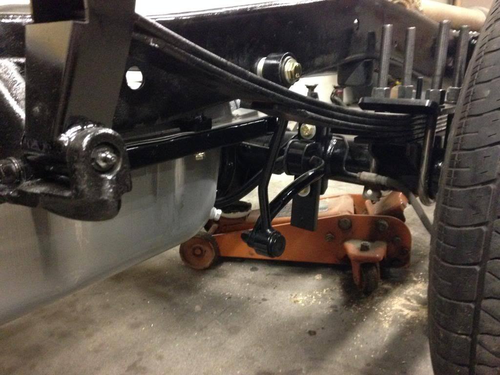 8.8 rear to '55 F100 frame spring brackets - Ford Truck Enthusiasts Forums