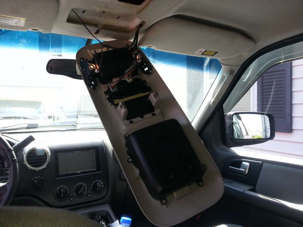 Overhead console removal - Ford Truck Enthusiasts Forums
