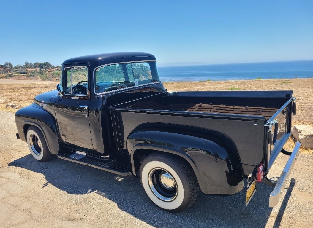 Stunning 1956 Ford F100 Big Back Window - Born, Raised & Restored Stock in CA - Ford Truck ...