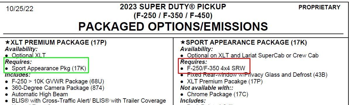 2023 XLT options - Ford Truck Enthusiasts Forums