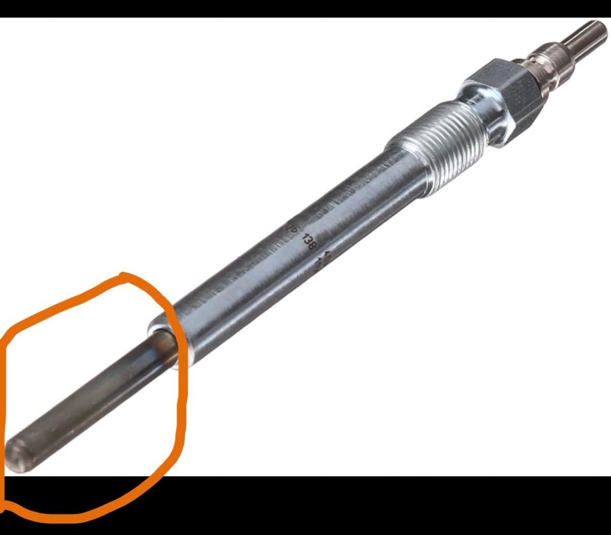 Glow plug electrode missing - Ford Truck Enthusiasts Forums