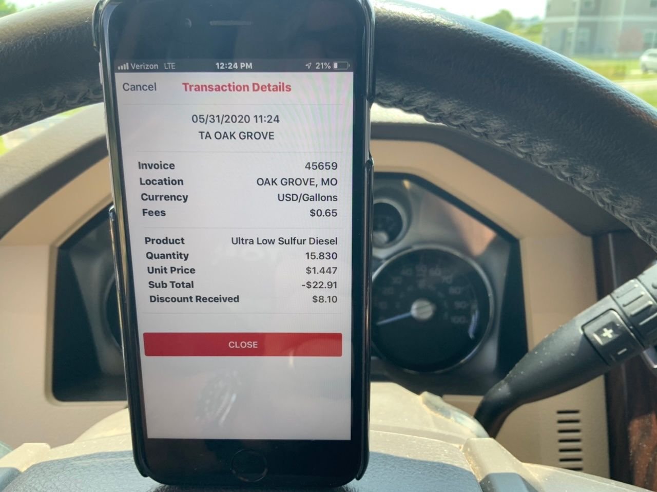 TSD Logistics Fuel Program? - Page 11 - Ford Truck Enthusiasts Forums