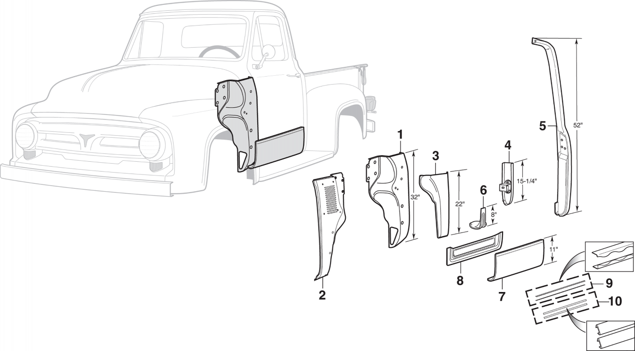 1953 panel doors - Ford Truck Enthusiasts Forums