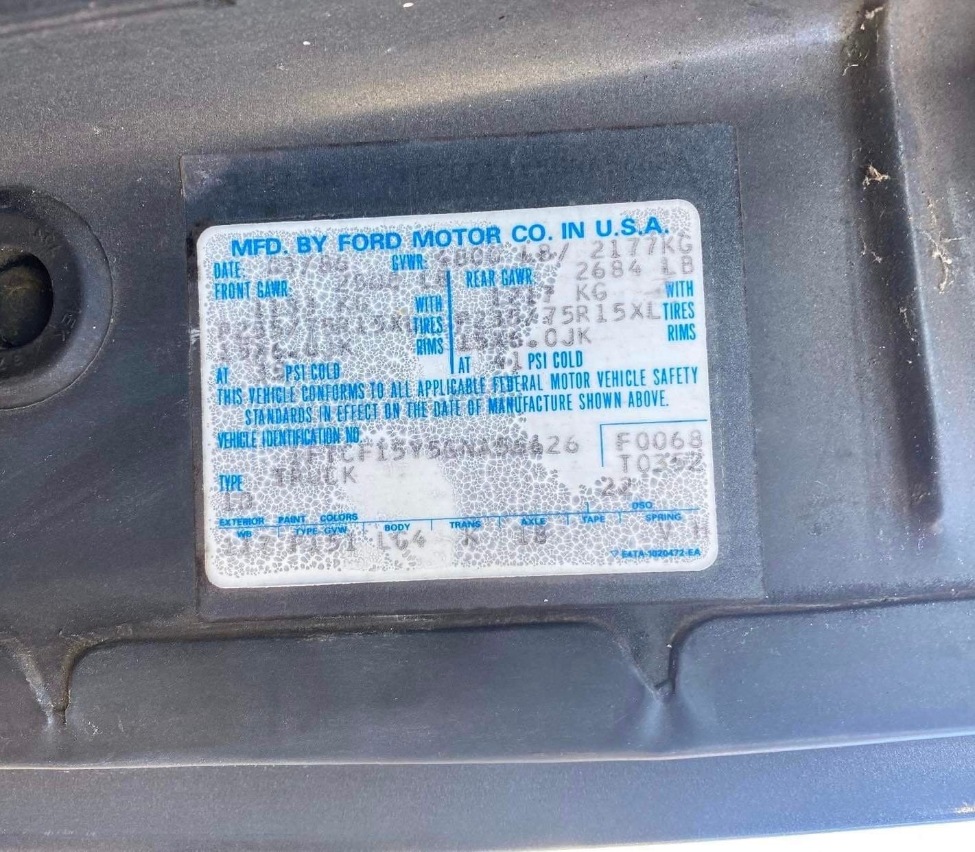 help me buy this 1986 f150? - Ford Truck Enthusiasts Forums