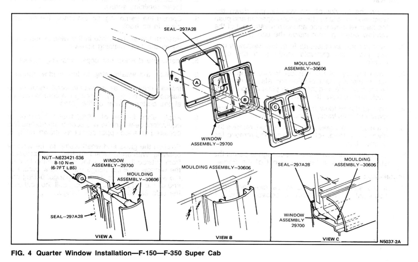 1987 f150 extended cab quarter glass swap - Ford Truck Enthusiasts Forums
