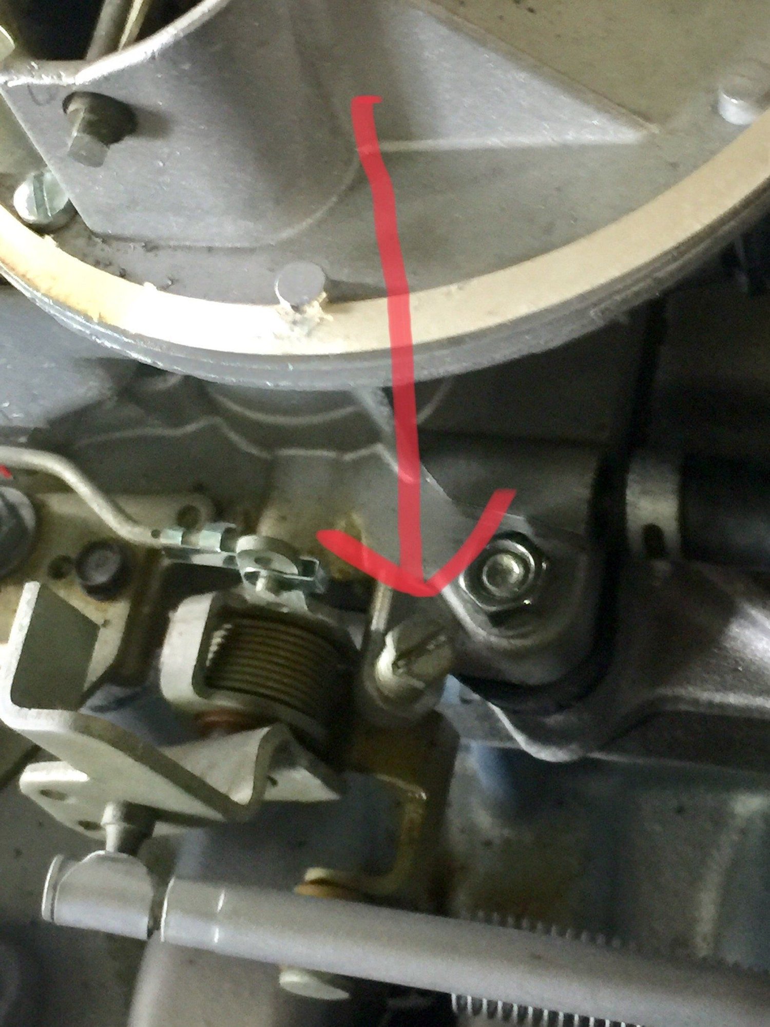 84 F150 auto: where is the idle screw? - Ford Truck Enthusiasts Forums