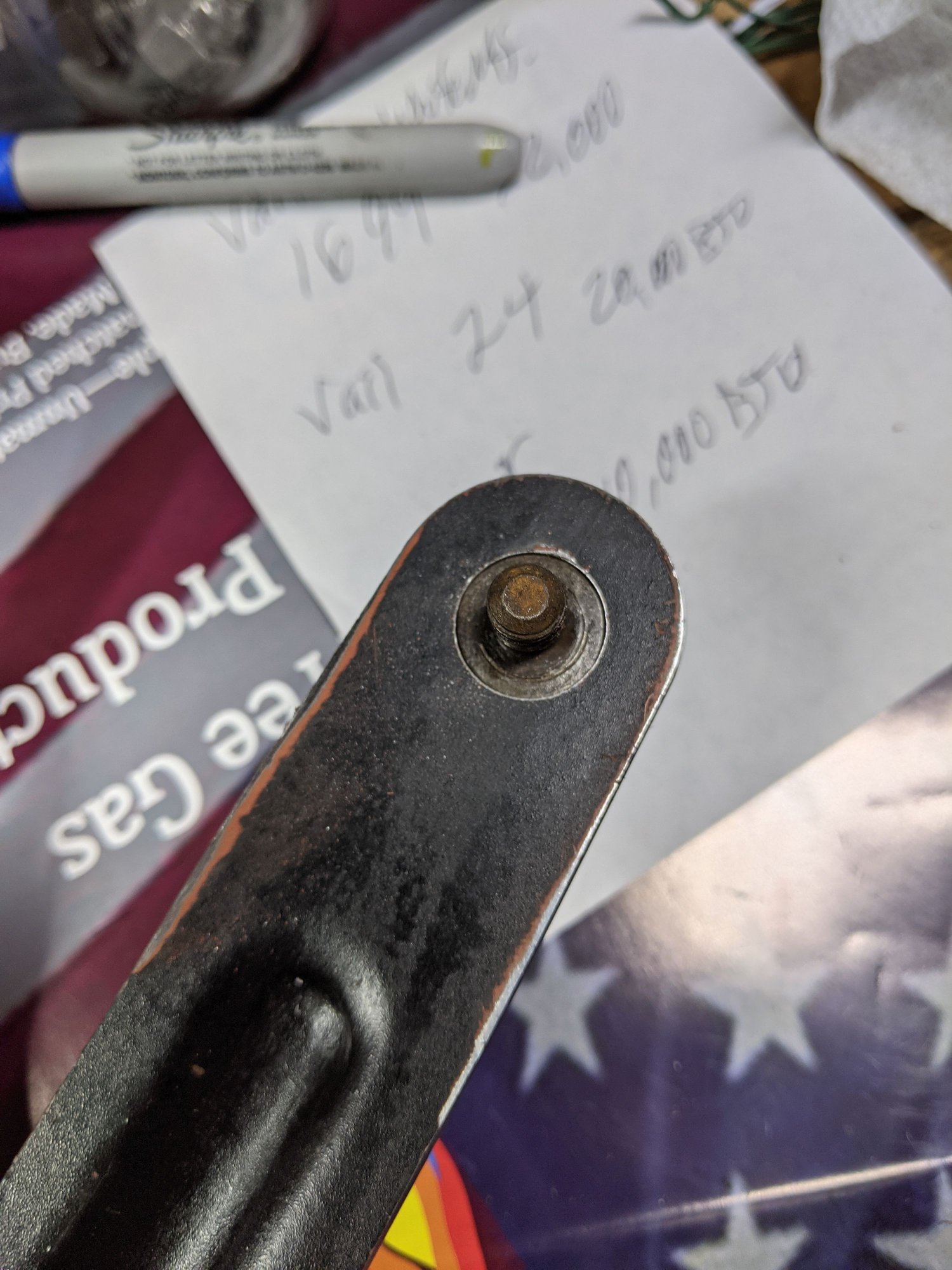 Wallowed out or enlarged hinge bolt holes, 53-55 ? - Ford Truck ...