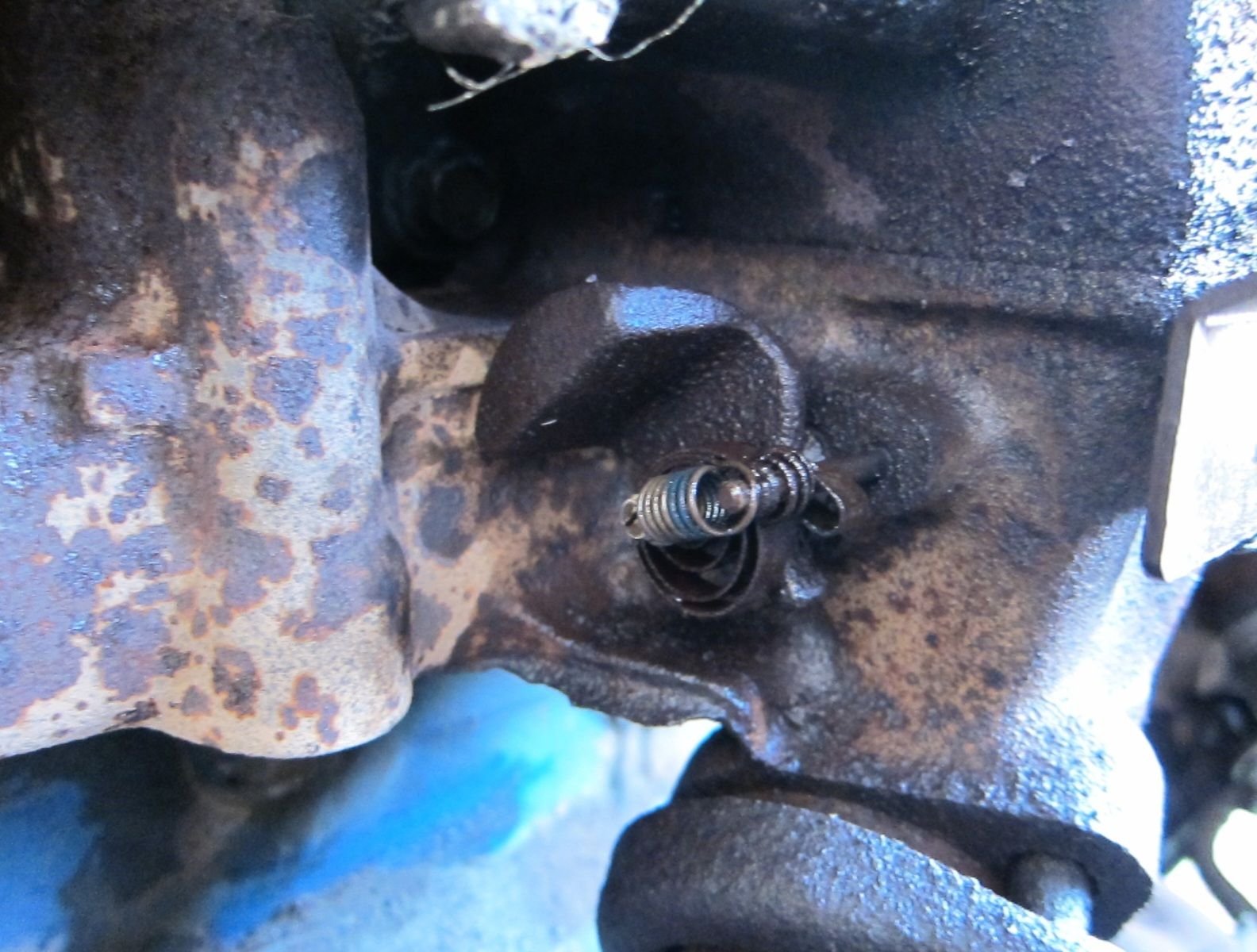 68' 240 stock exhaust manifold - heat riser - Ford Truck Enthusiasts Forums