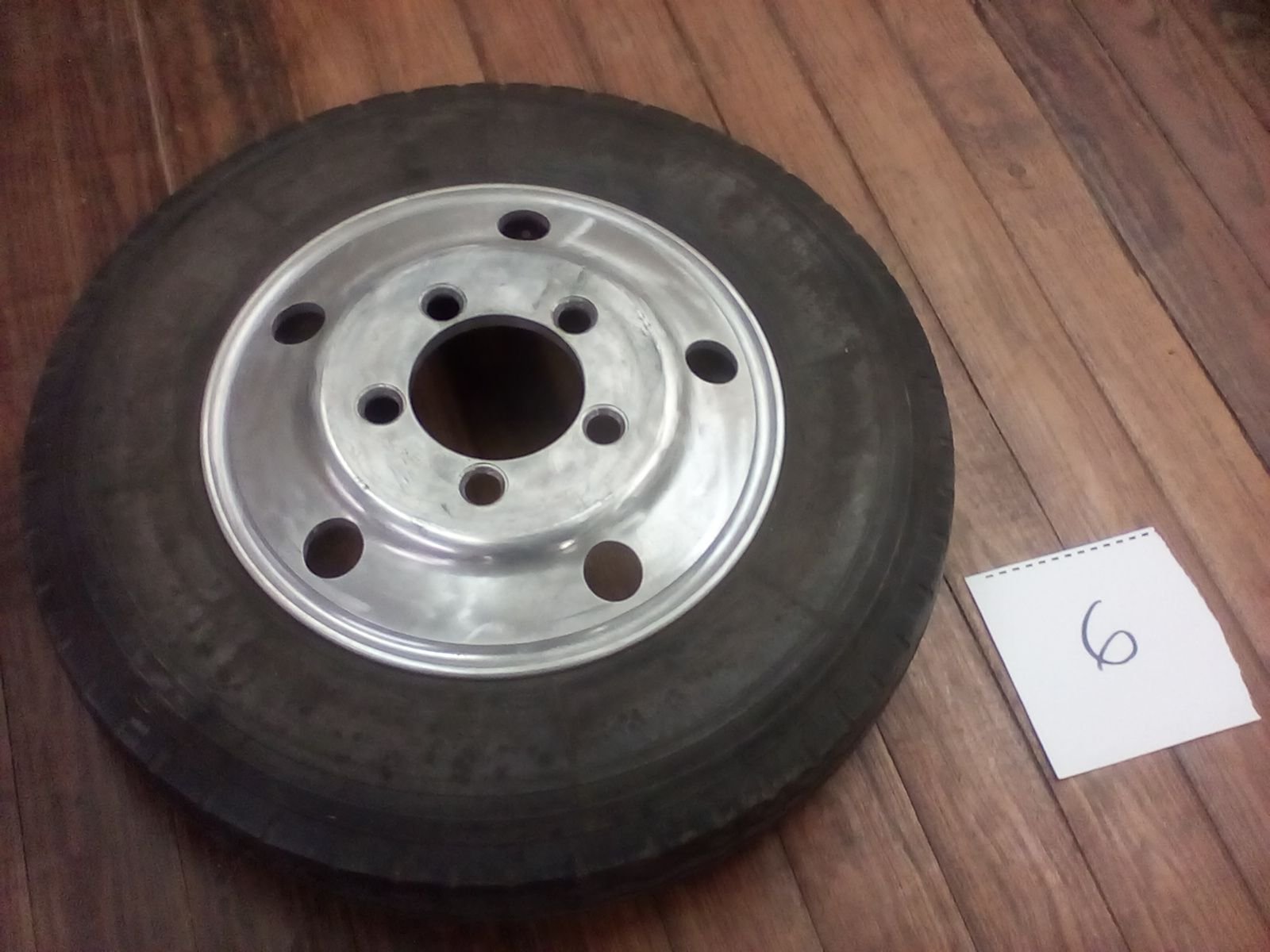 19.5 Alcoa Budd wheels 5x8 bolt pattern w Michelins SOLD - Ford Truck ...