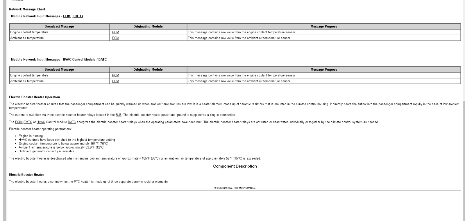 2023-2024 Rapid Heat Supplemental Heater (RHSH) - Ford Truck ...