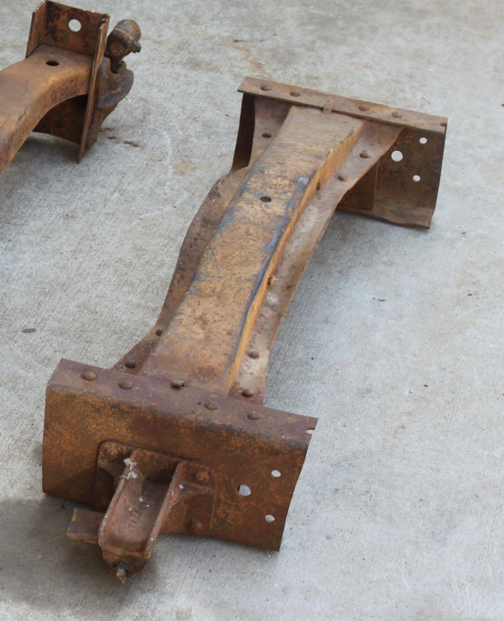 53-56 F100 Rear Spring Front Hanger Frame crossmember - Ford Truck ...