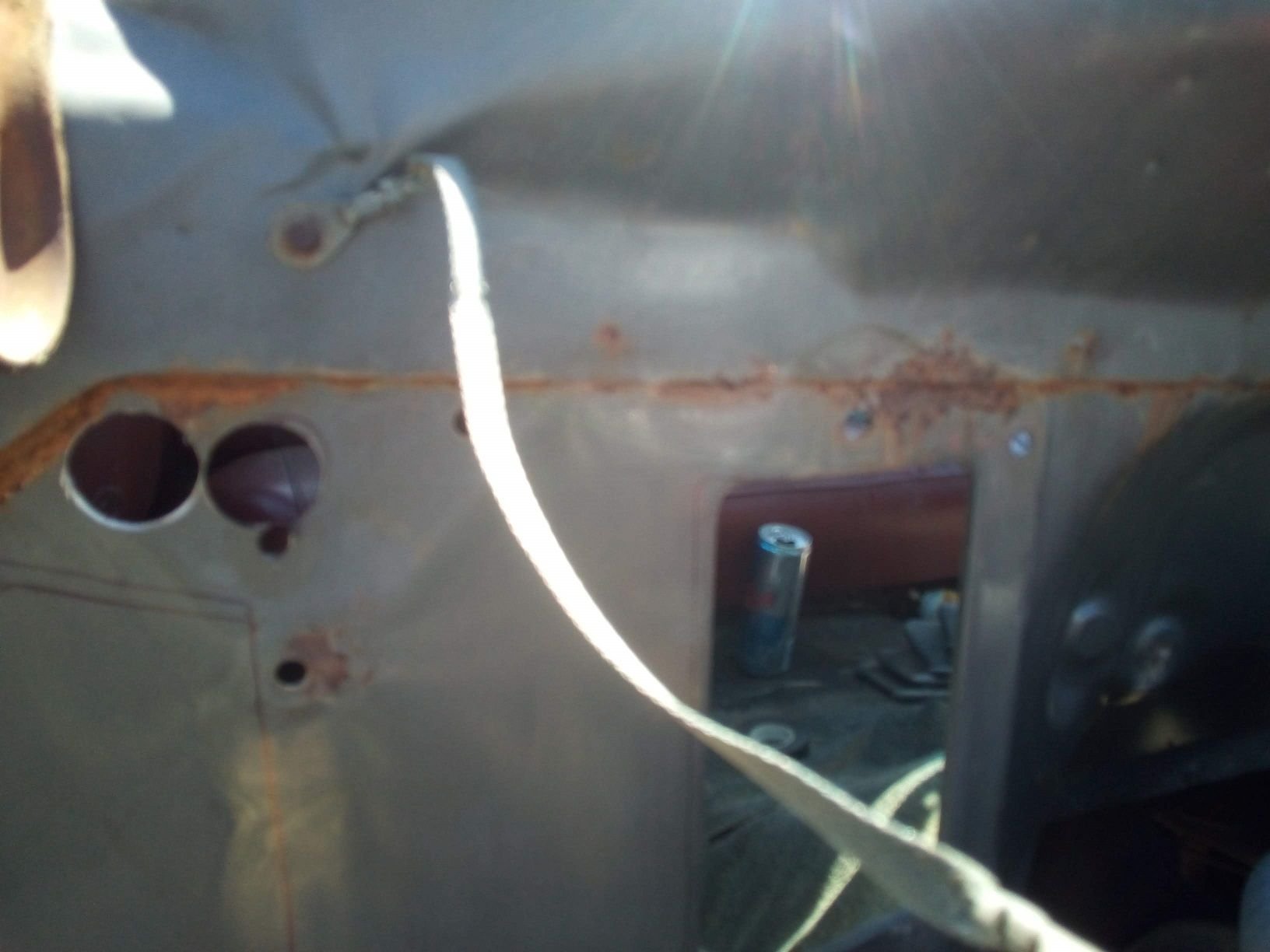 The No Seam Firewall Rust Repair, and Brake Plate Fix - Ford Truck ...