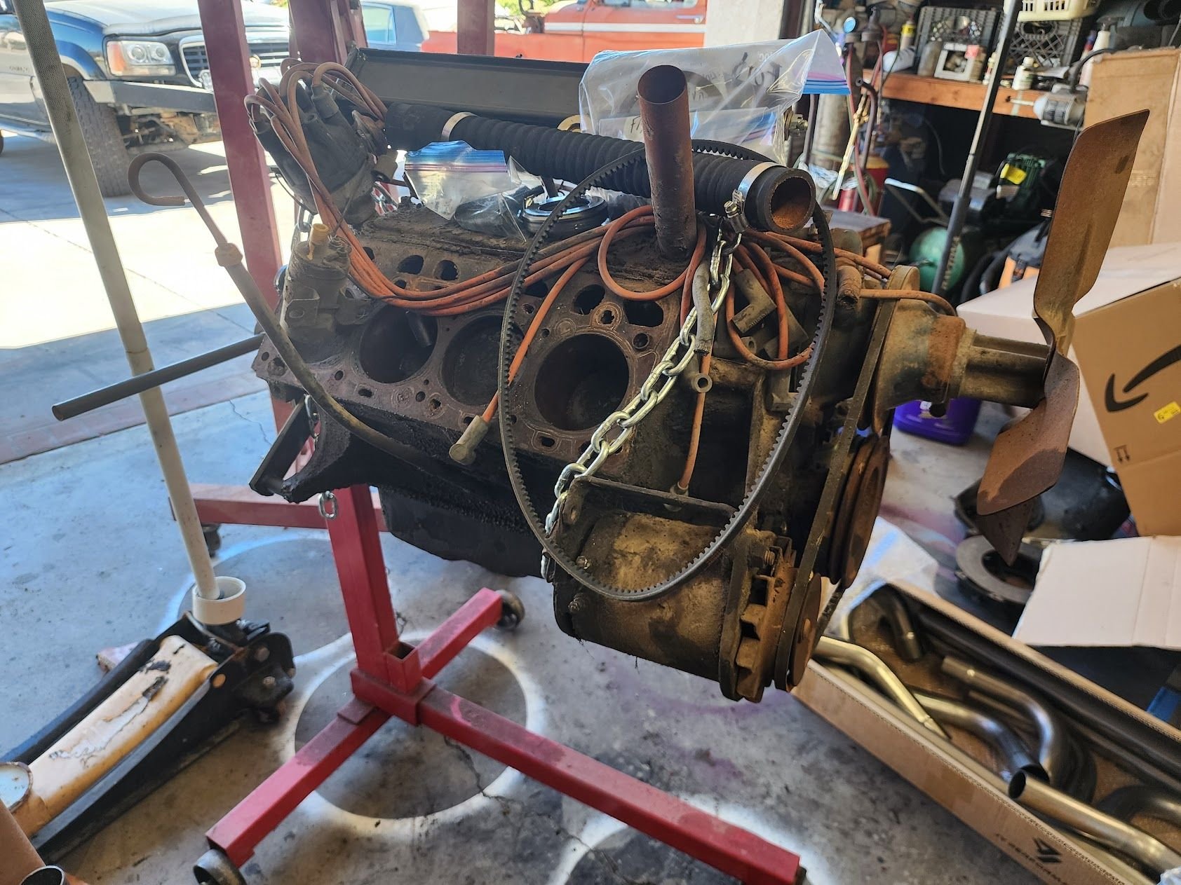 What should I do with worn out 292 long block? Let the scrap guy take ...