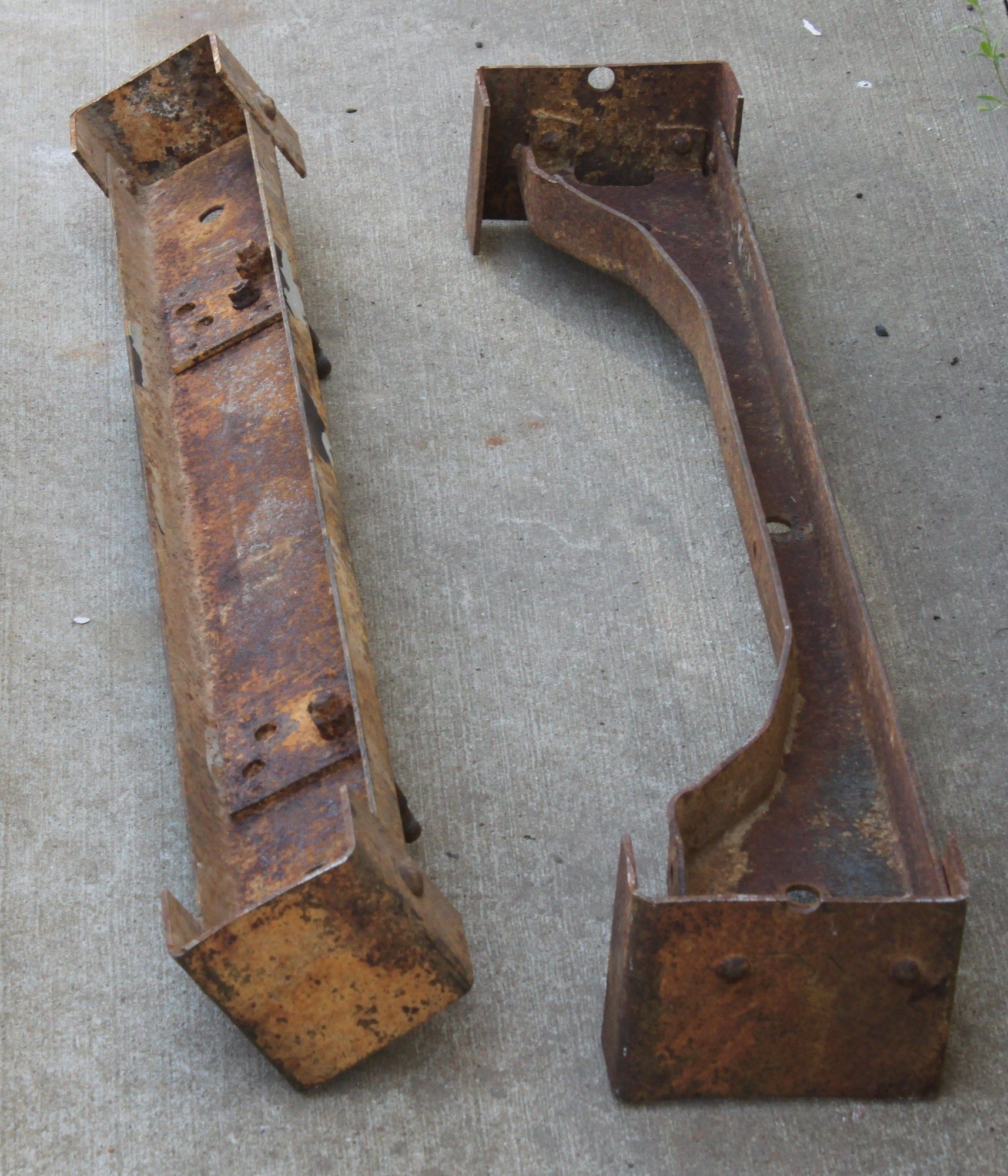 53-56 F100 Rear Upper Shock Mount Frame Crossmember - Ford Truck ...