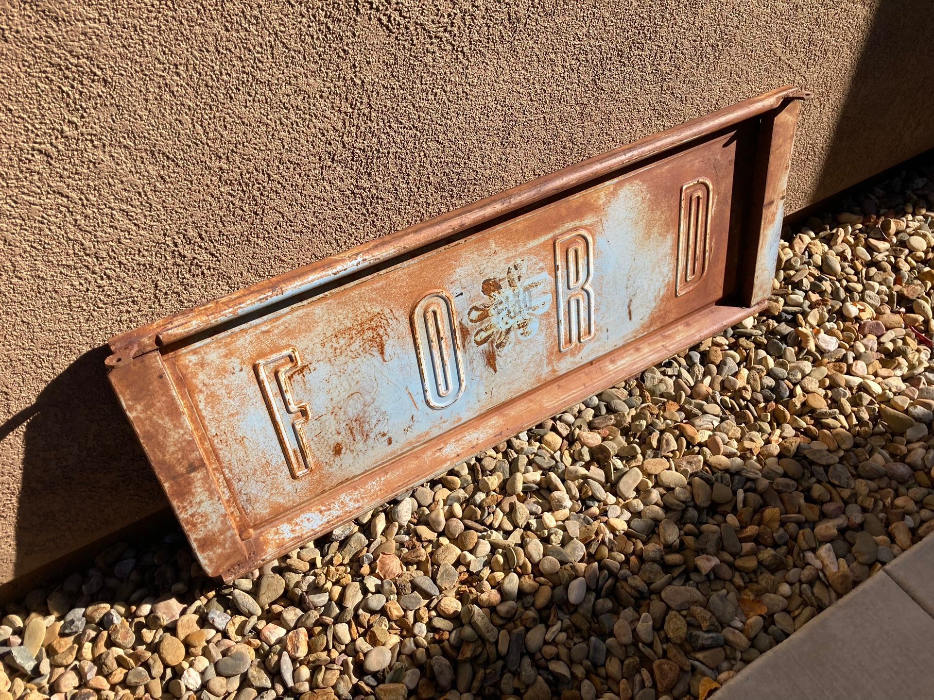 1957 1958 1959 1960 1961 Ford f100 Truck Tailgate ORIGINAL PAINT ...