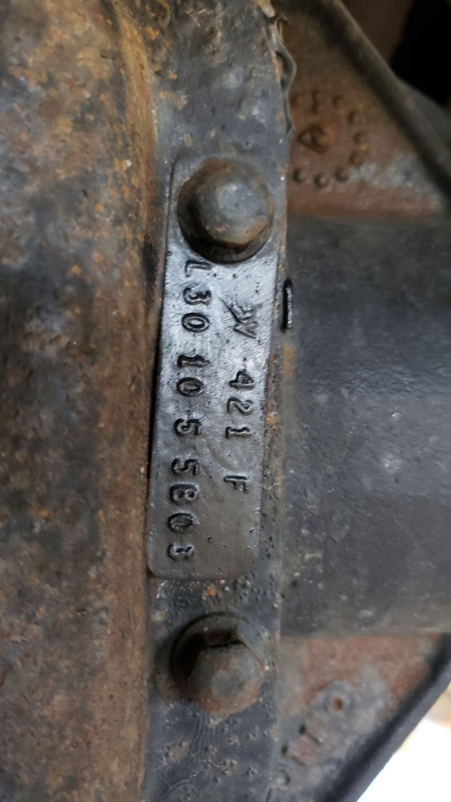 Rear axle tag - name this code.... - Ford Truck Enthusiasts Forums