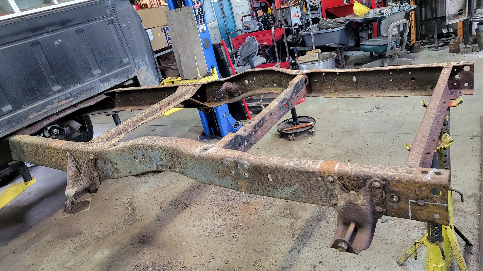 Need advice on some minor frame repair - Ford Truck Enthusiasts Forums