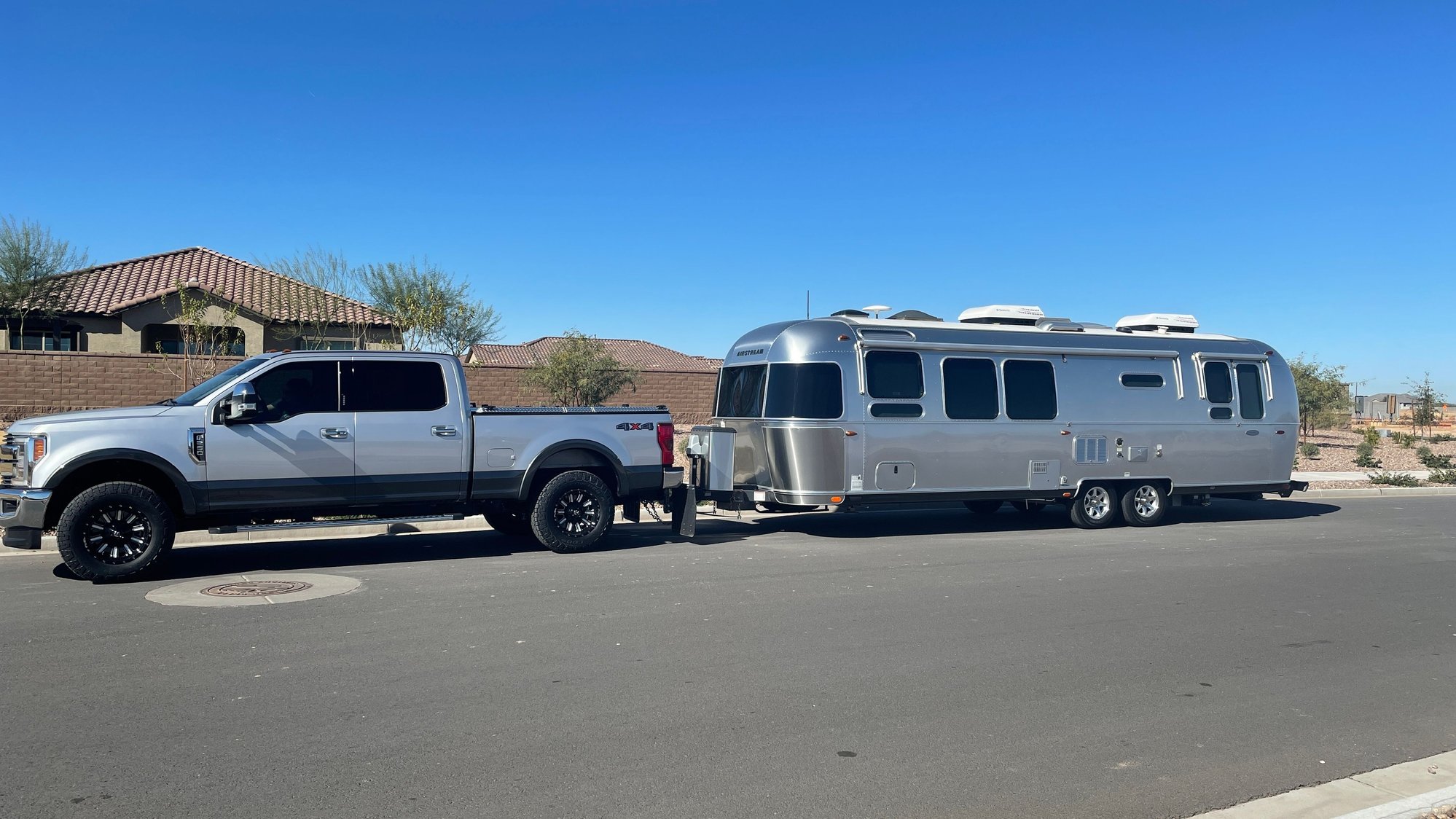 rear sag while towing question - new owner - Ford Truck Enthusiasts Forums