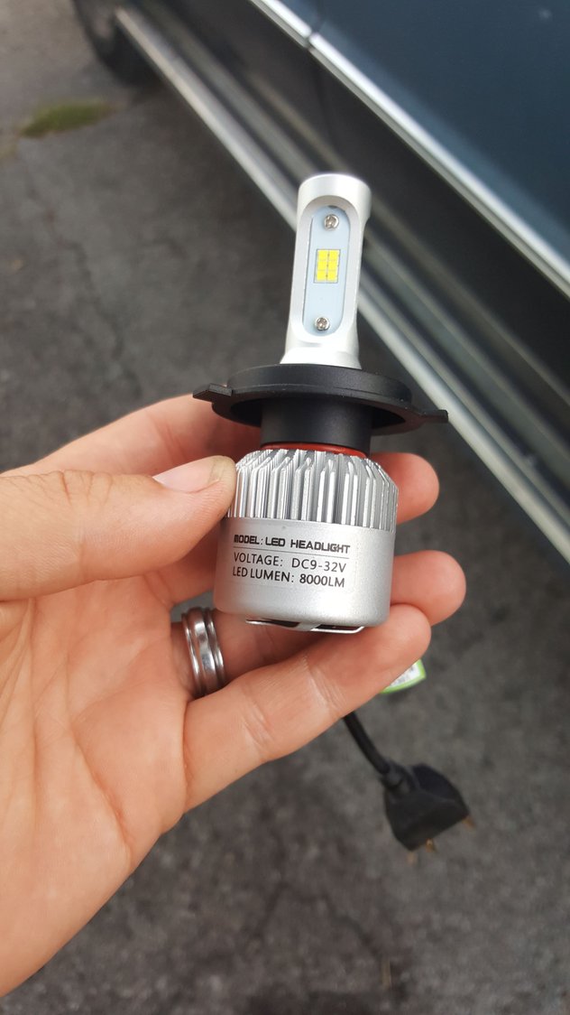'88 E250 LED Headlight Upgrade Pics - Ford Truck Enthusiasts Forums