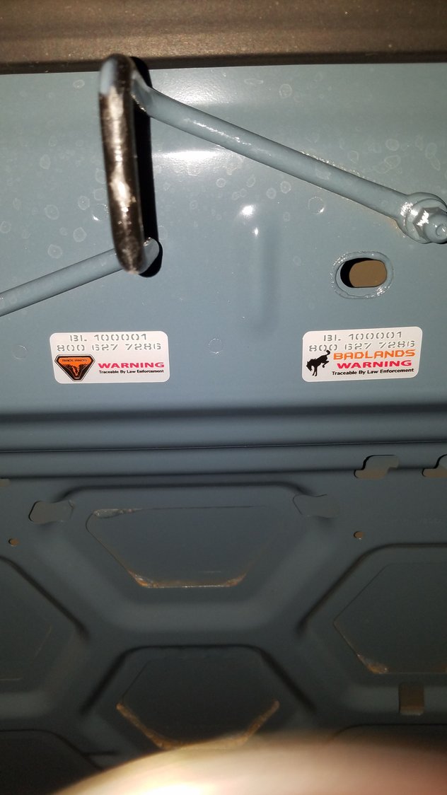 Traceable Security Labels Made Exclusively For Your Ford Bronco ...