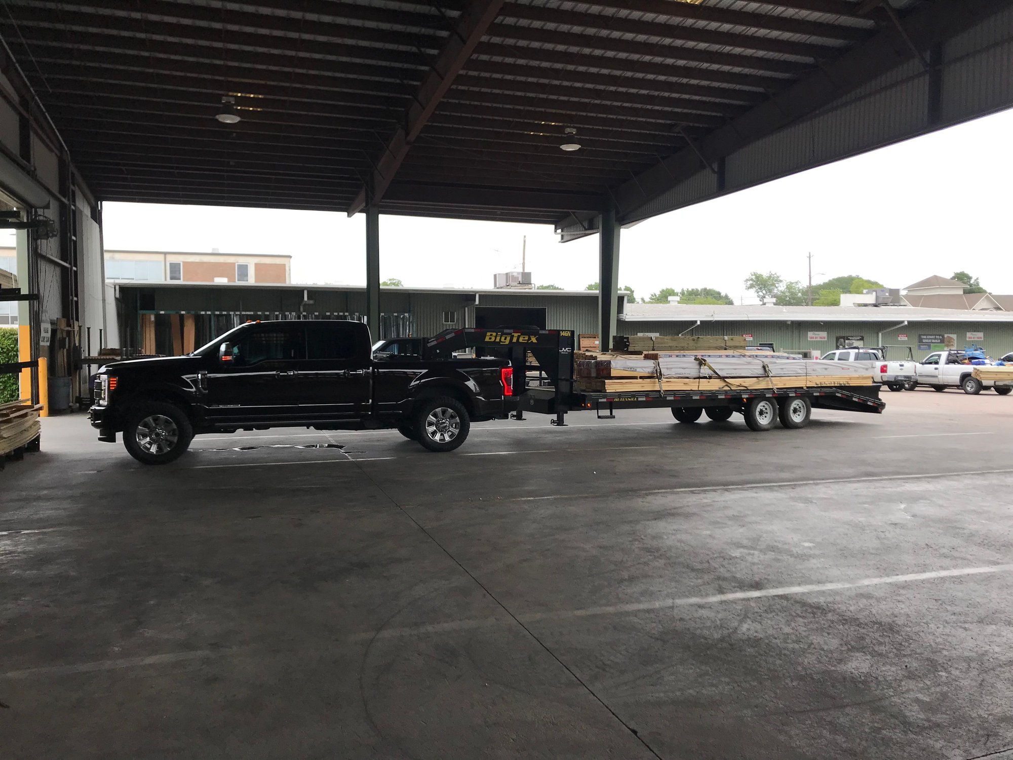 2019 F450 towing 10,000# tractor & 5,000# cutter - Ford Truck ...