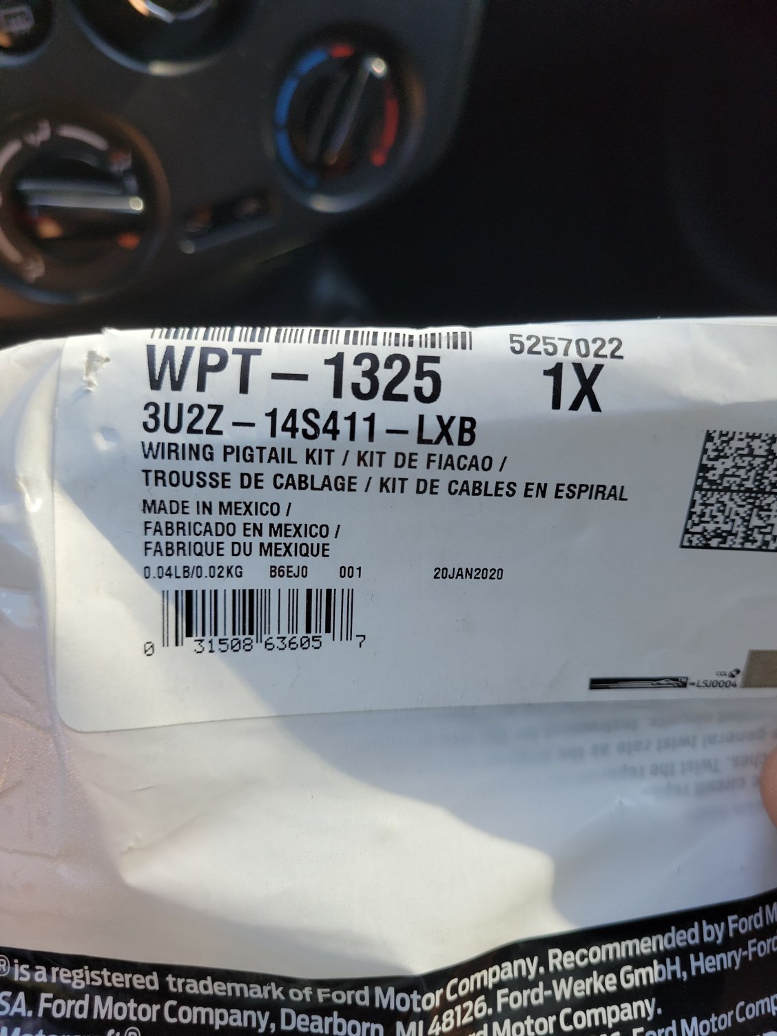 EOT Sensor Pigtail - Ford Truck Enthusiasts Forums