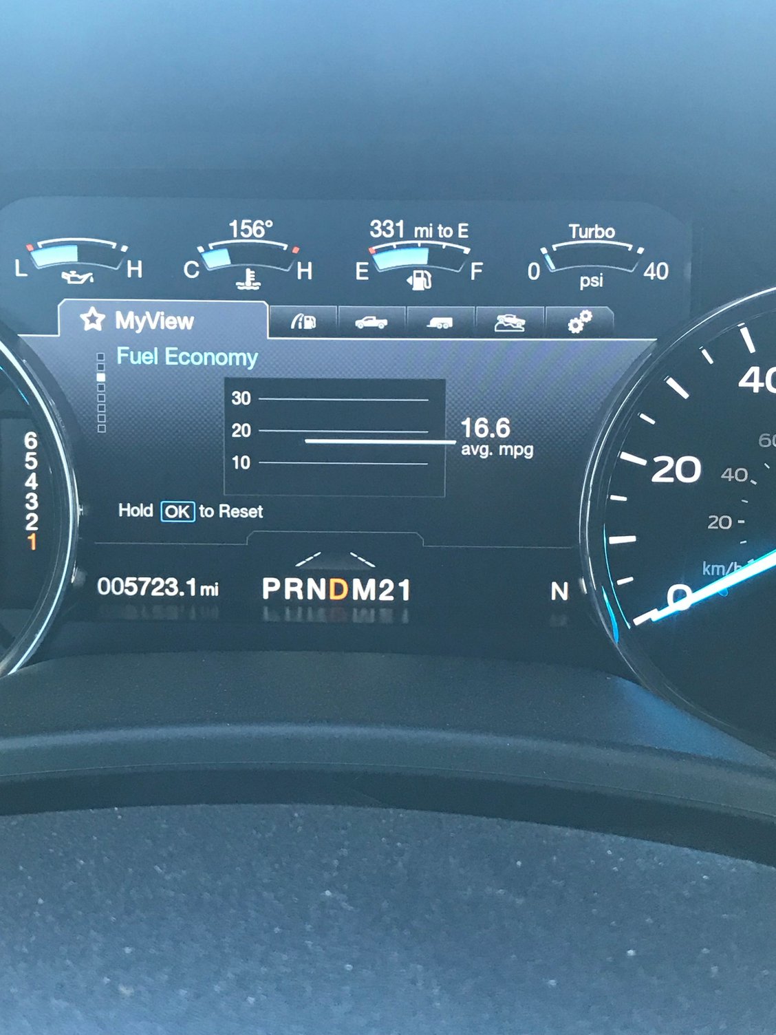 Pics of temp display after Forscan - Ford Truck Enthusiasts Forums