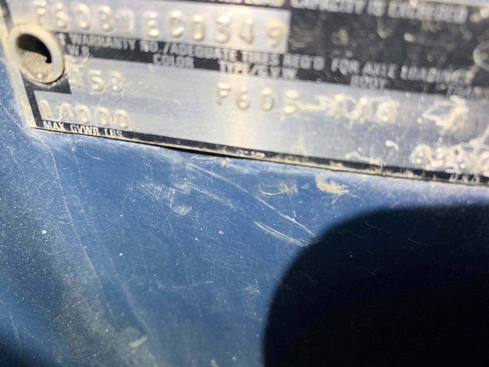 Need help decoding a79 f600 , mainly rear axle - Ford Truck Enthusiasts ...