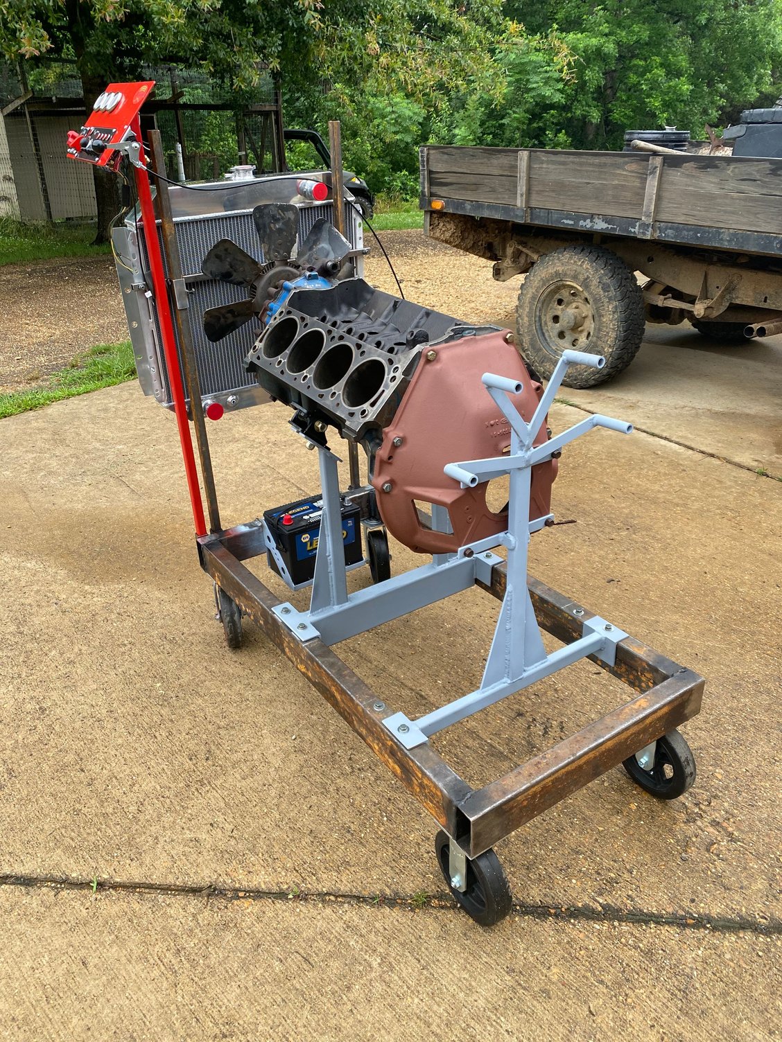 Engine test stand build - Ford Truck Enthusiasts Forums