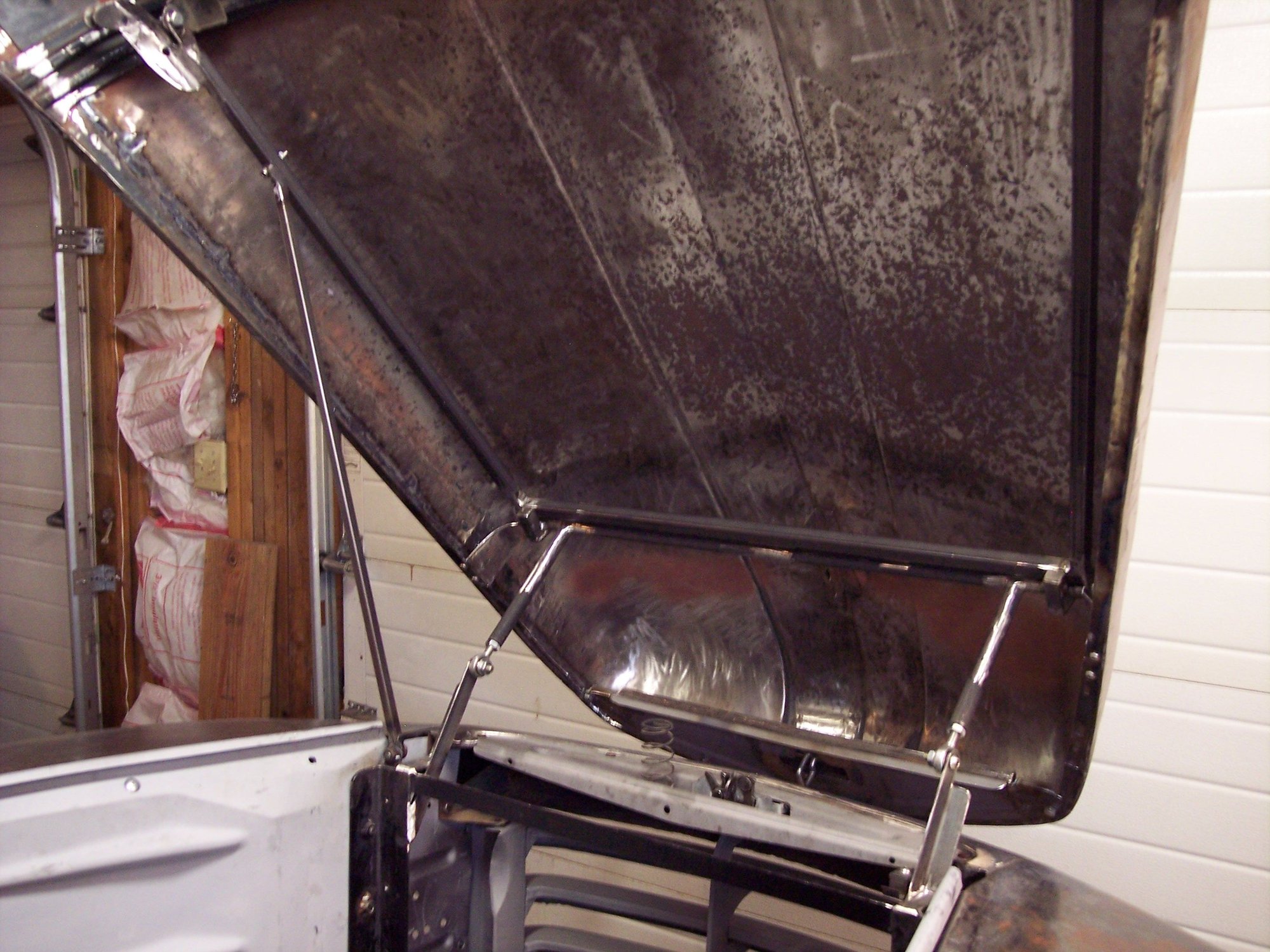 48-52 hood springs questions/hood opening ideas? - Ford Truck ...