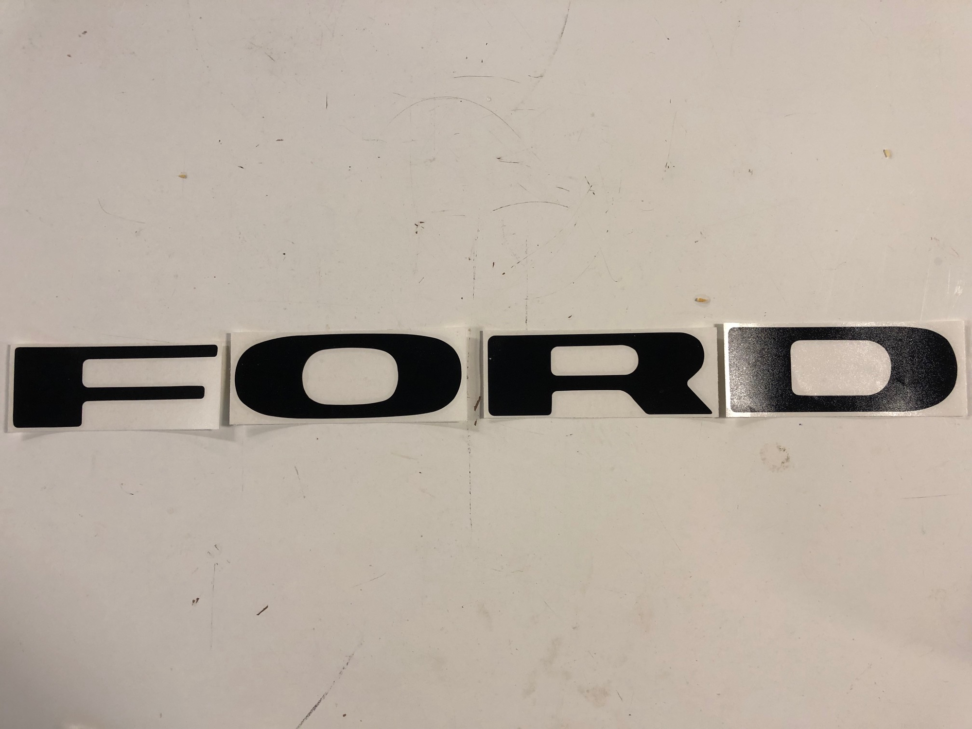where to get ford double outline lettering for tailgate? - Ford Truck ...