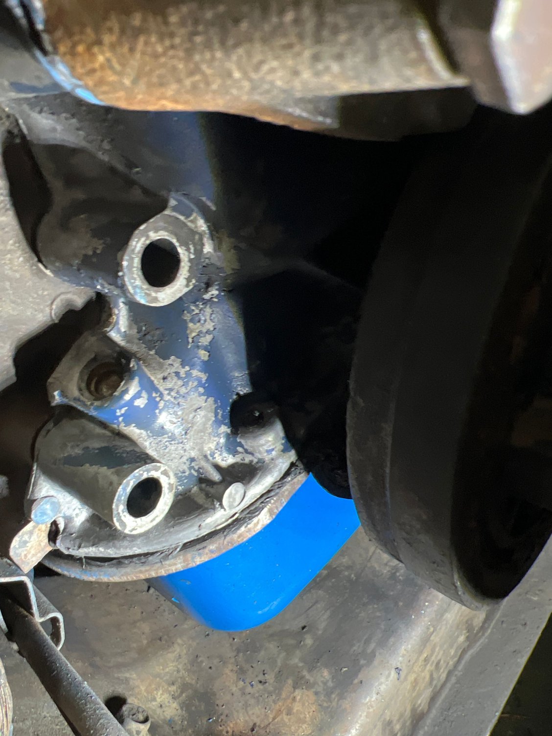 Timing pointer bolt size - Ford Truck Enthusiasts Forums