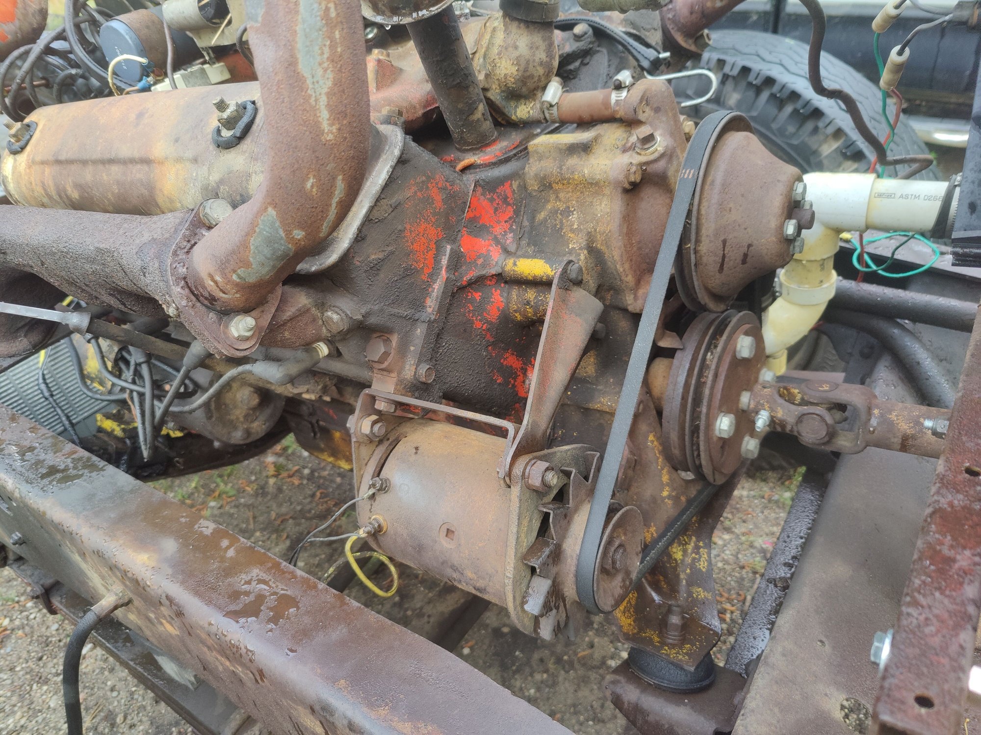 Identifying a 1957? F600/F601 from the frame number and engine - Ford ...