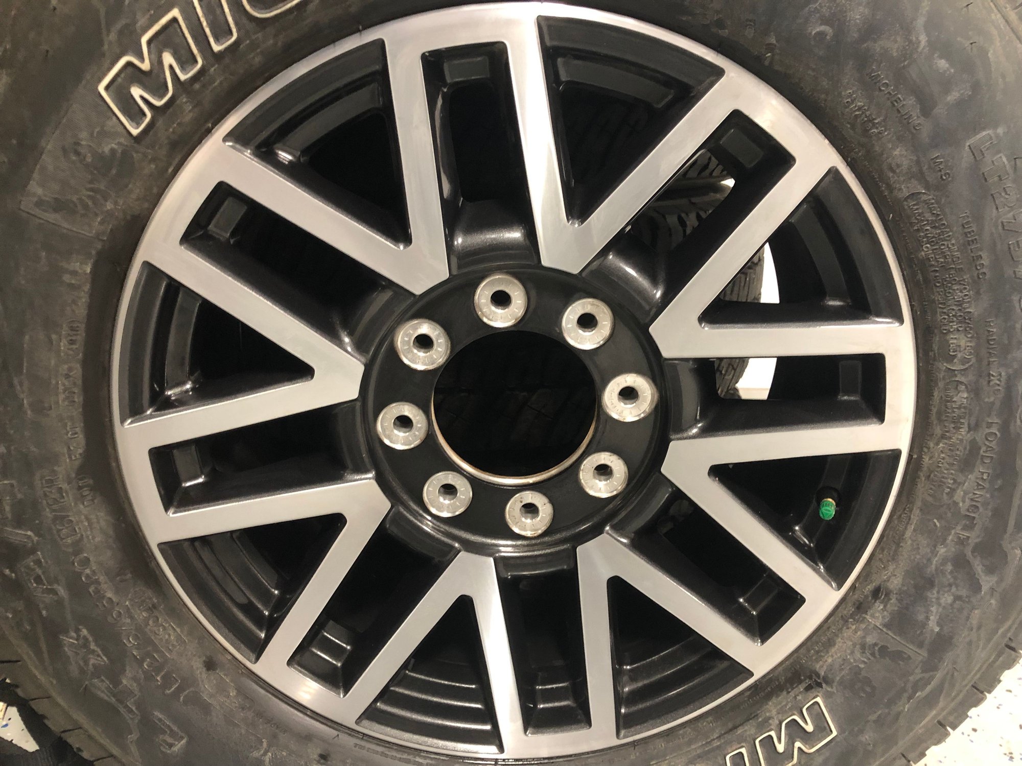 2019 F250 Complete 20" wheels (upgrade option) w/200 miles - Ford Truck ...