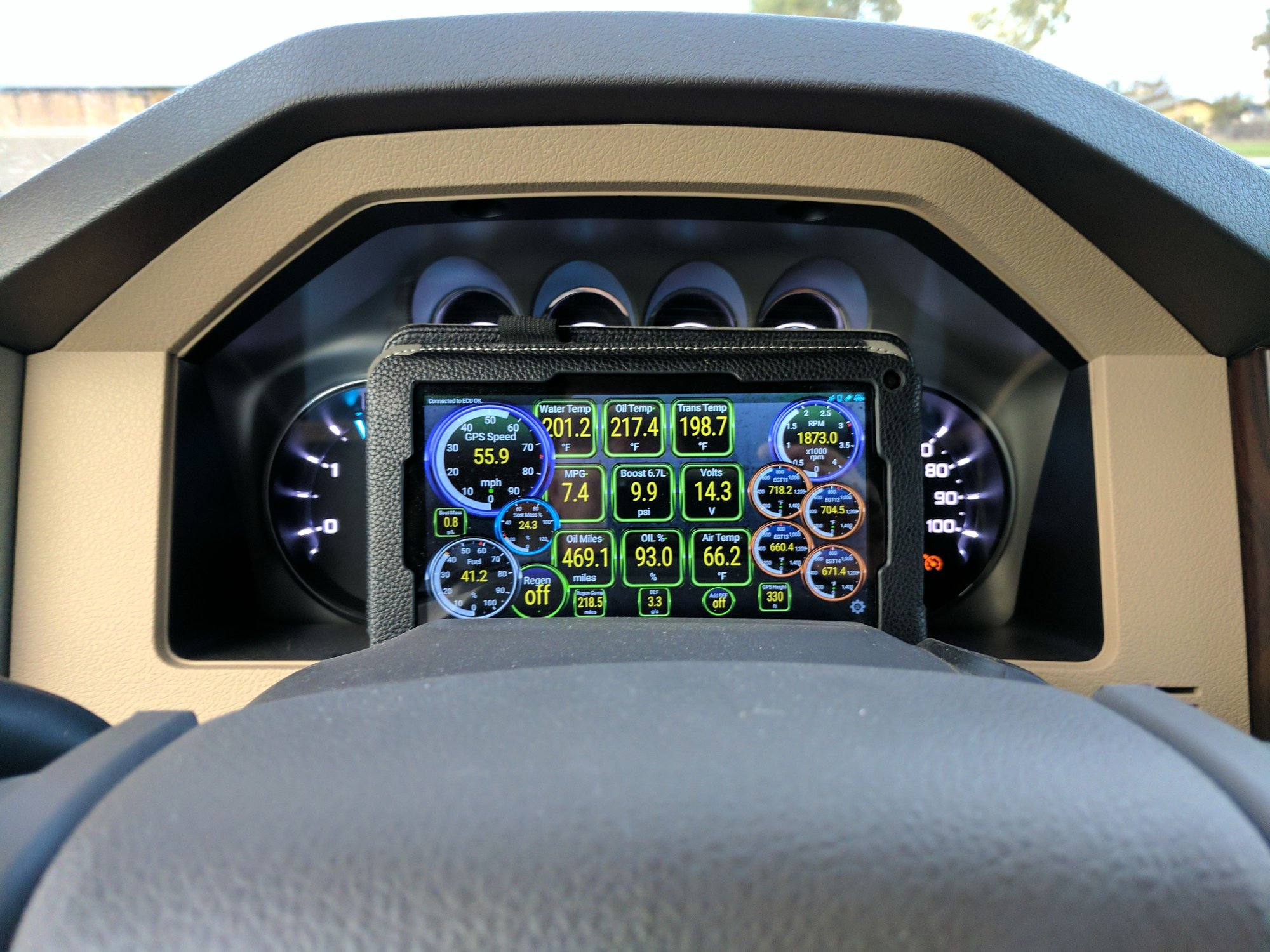 Pictures of your installed tablets - Page 3 - Ford Truck Enthusiasts Forums