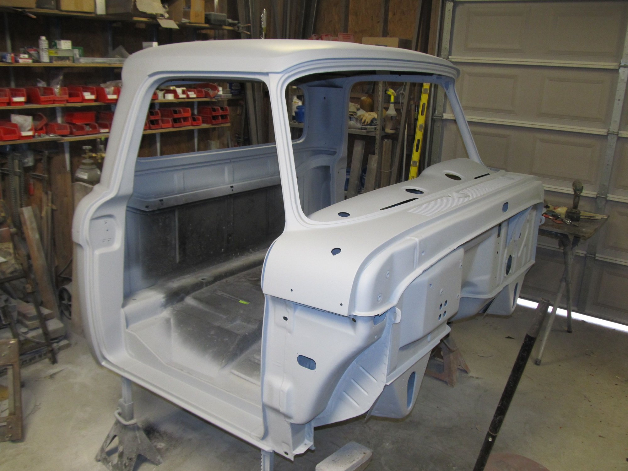 66 F100 2WD Custom Cab short box, frame off build. - Page 14 - Ford ...