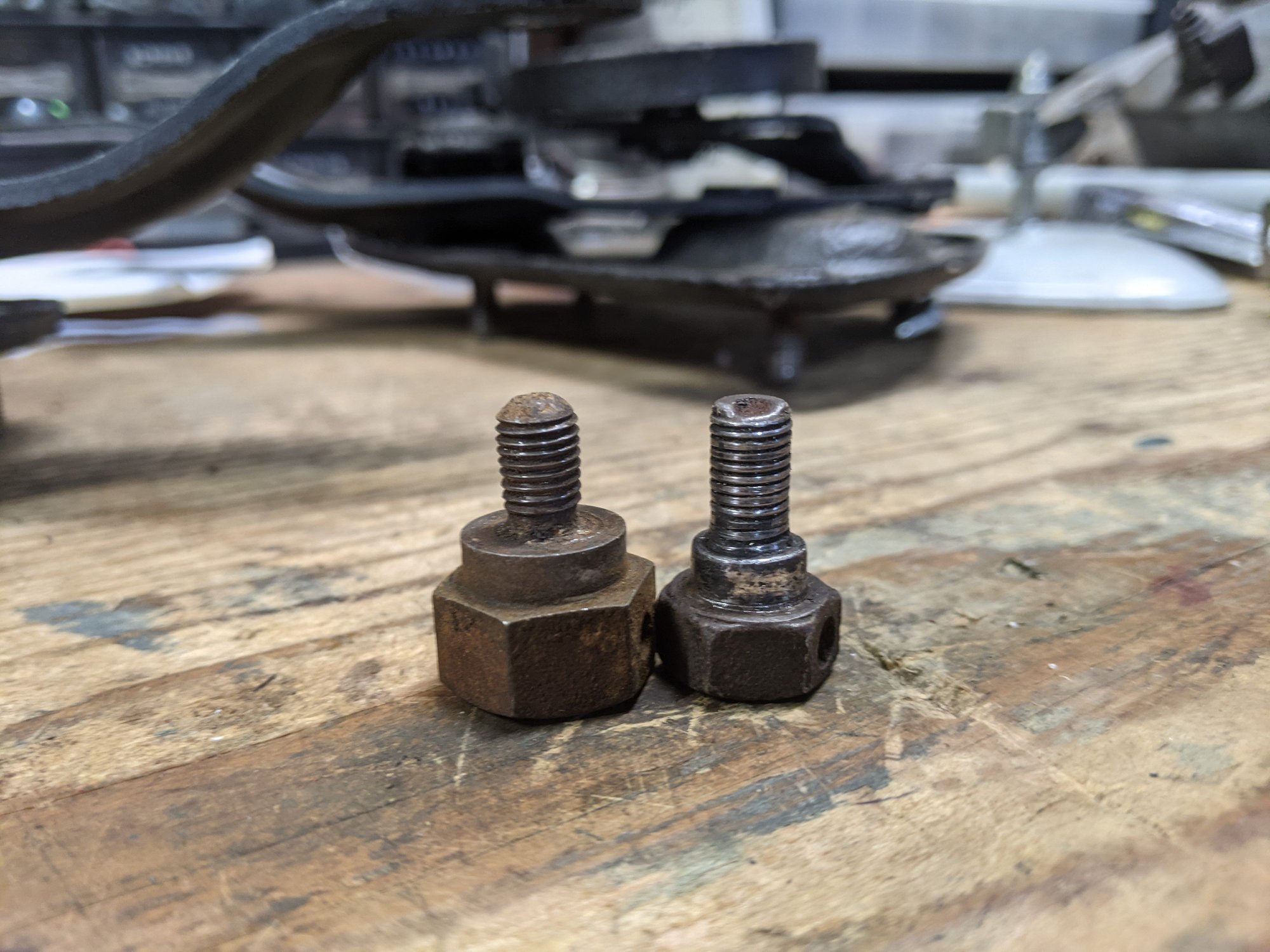 Wallowed out or enlarged hinge bolt holes, 53-55 ? - Ford Truck ...