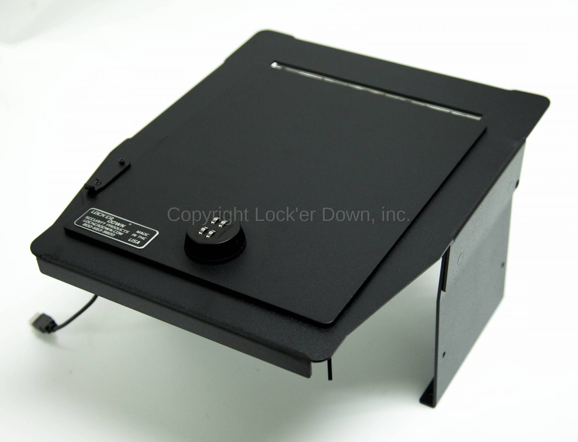 Locker Down Extreme Console Safe - Fits 2017+ Super Duties - Ford Truck ...