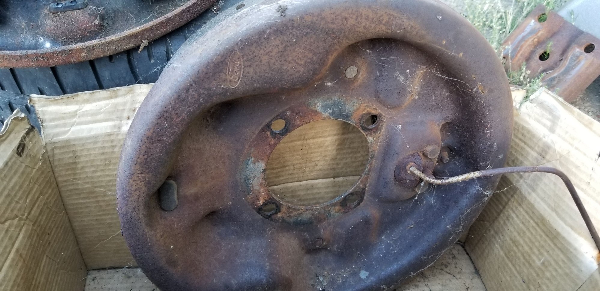 ND please chime in. Differences in rear backing plates for 1975 2 vs ...